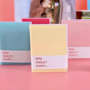 Mini Smiley Diary - Small Notebook - School Supplies - Office Supplies ...