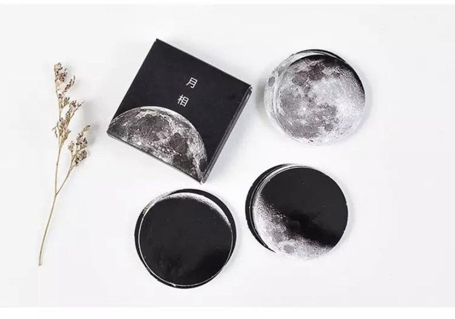 Moon Phase Stickers Journal Supplies Scrapbook Supplies - Etsy