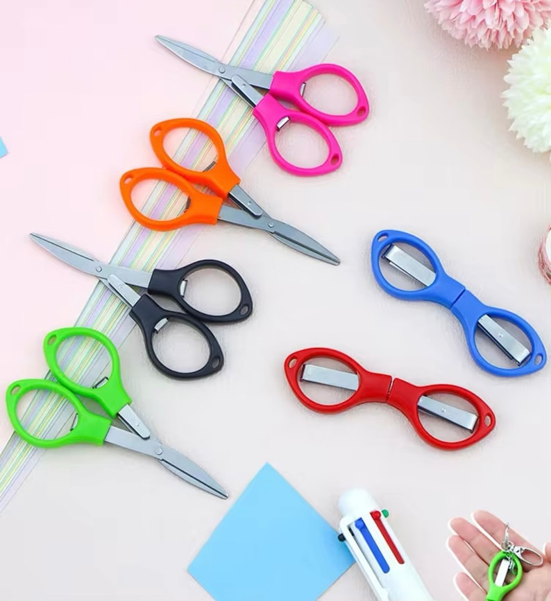 Handy Foldable Scissors - Mini Travel Scissors - School Supplies ...