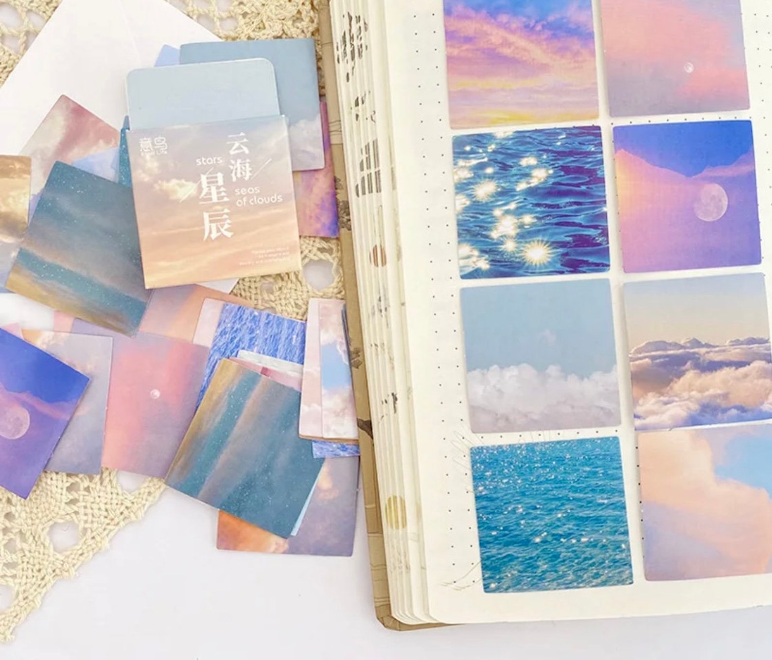 Aesthetic Sticker Set Scenery Stickers Journal Supplies - Etsy