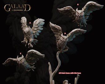 Dnd Familiar Owl - Etsy Australia