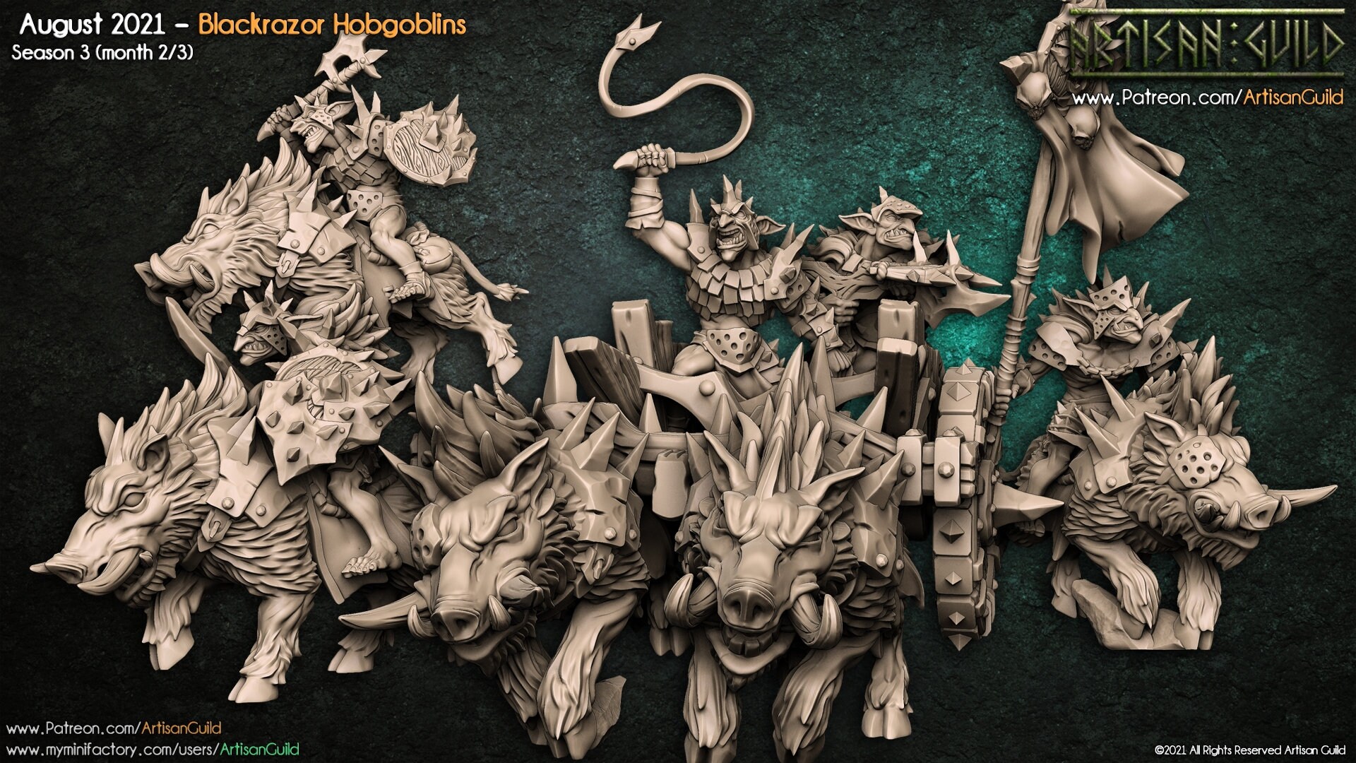 Black Razor Troll Artisan Guild Tabletop RPG Dnd - Etsy