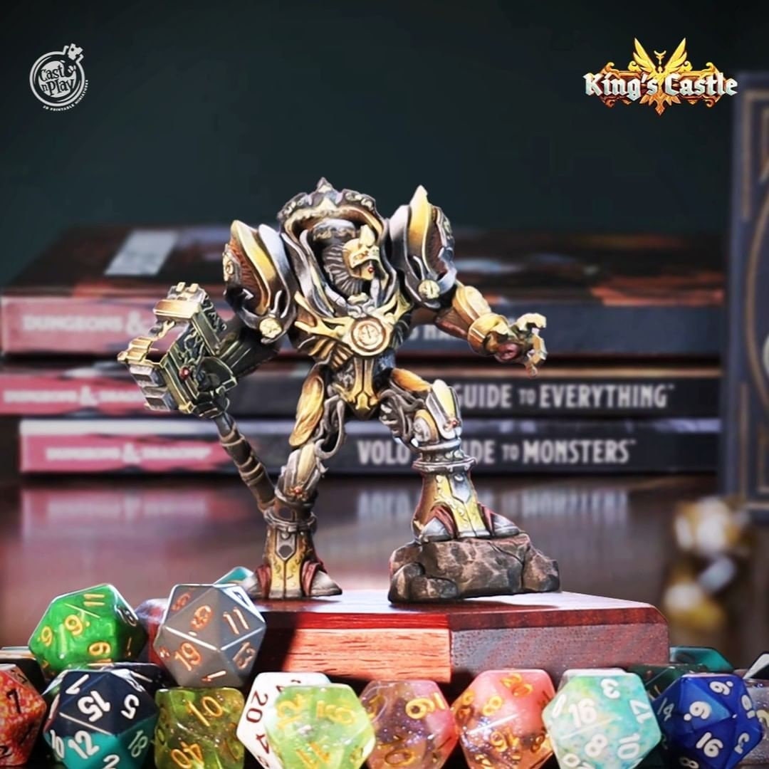 Royal Construct, Adamantine Golem, King's Castle , Cast N Play ...