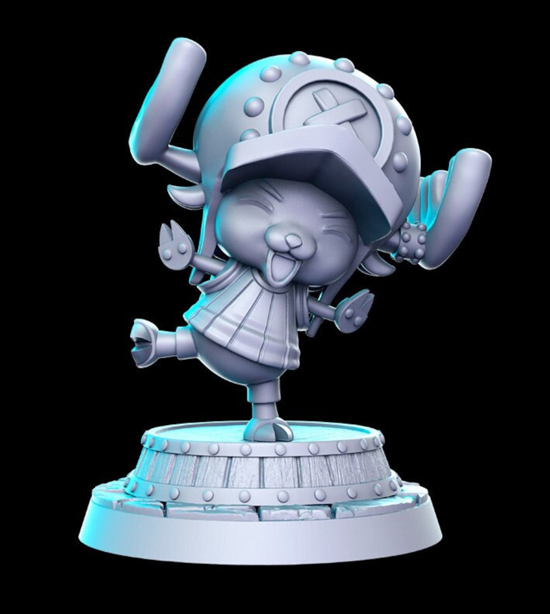 Cute Pirate Anime Mini Tabletop RPG , Dnd , Pathfinder , 3D Printed ...
