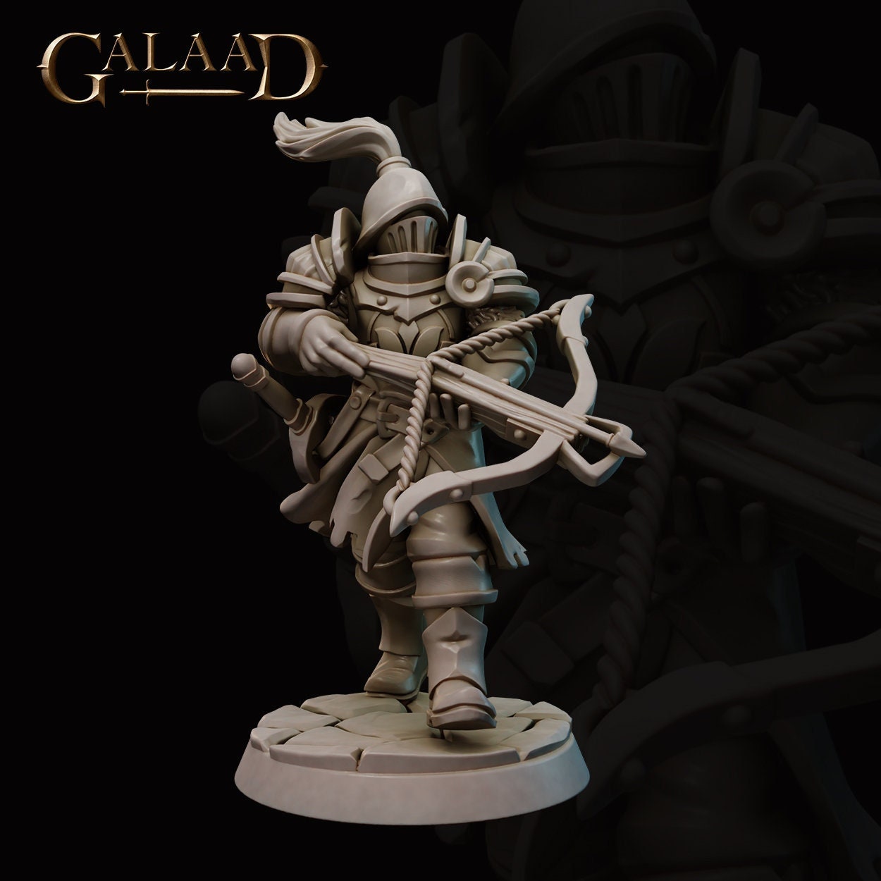 Cross the Crossbow City Guard Galaad Miniatures Tabletop - Etsy