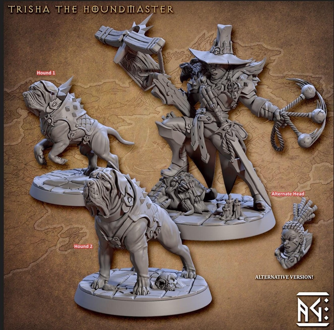 Trisha the Houndmaster, Female Demon Hunter, Rogue, Ranger , Artisan ...