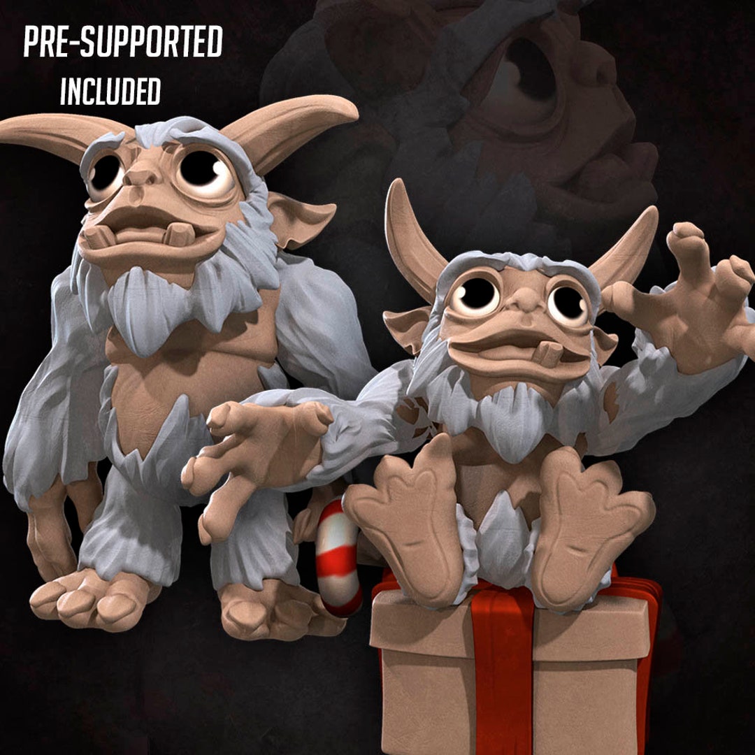 Yeti Babies, Tabletop RPG , Dnd , Pathfinder , 3D Printed Miniatures - Etsy