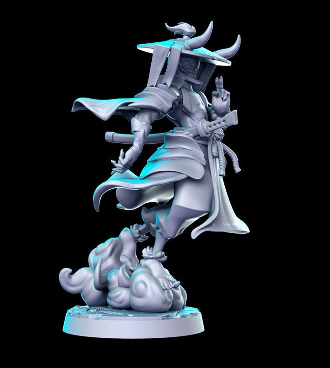 Tsu, the Oni General , Miniature Blueprint , Tabletop RPG , Dnd ...