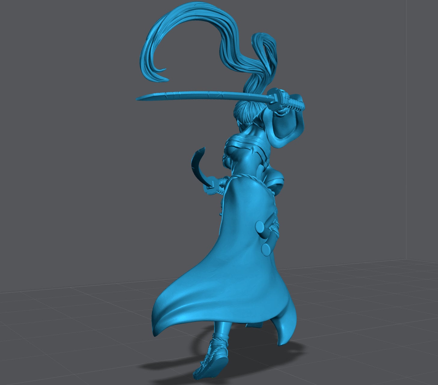 Rin the Immoral Blade Miniature Blueprint Tabletop RPG - Etsy