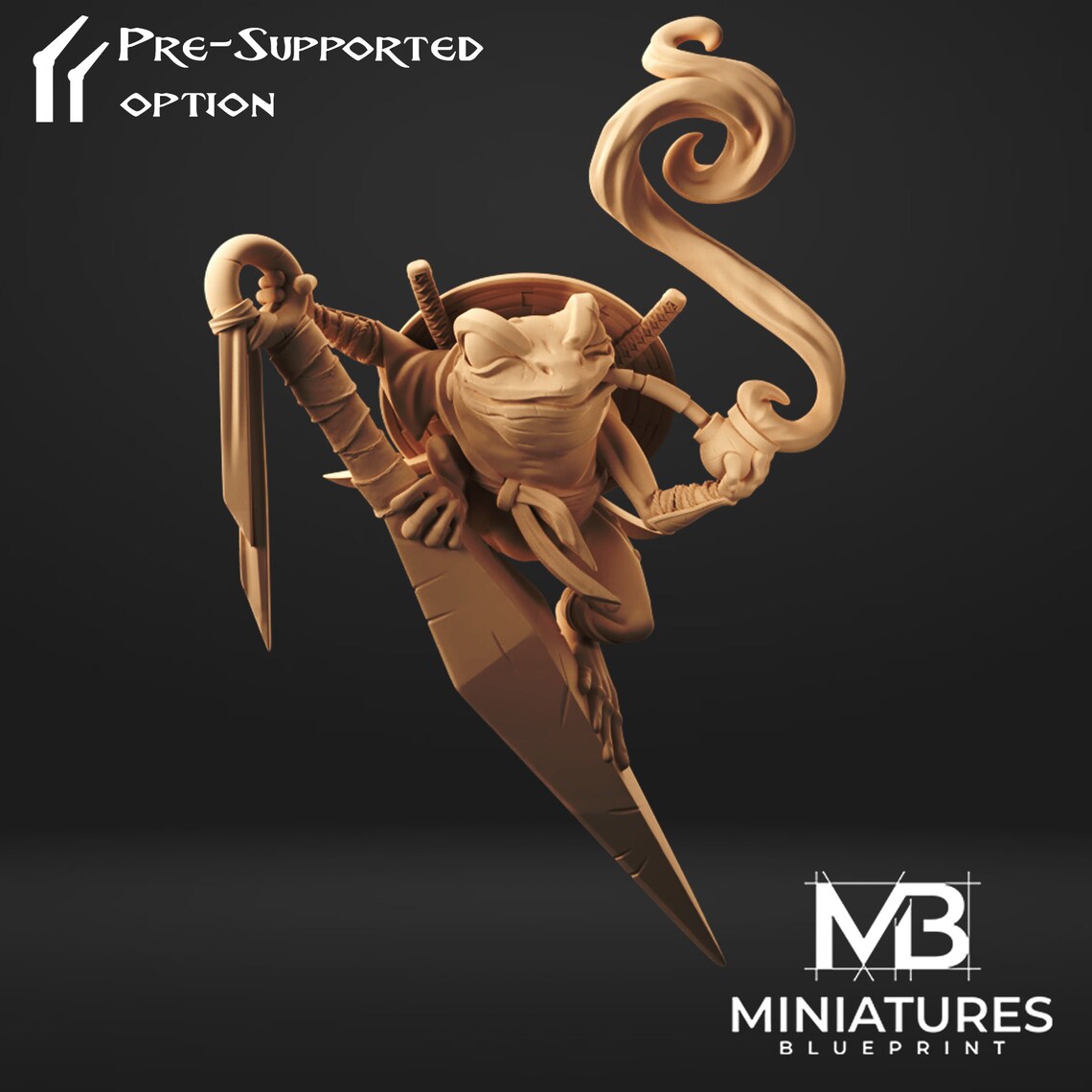 Ninja Frog Toad. RN Estudio Tabletop RPG Dnd - Etsy