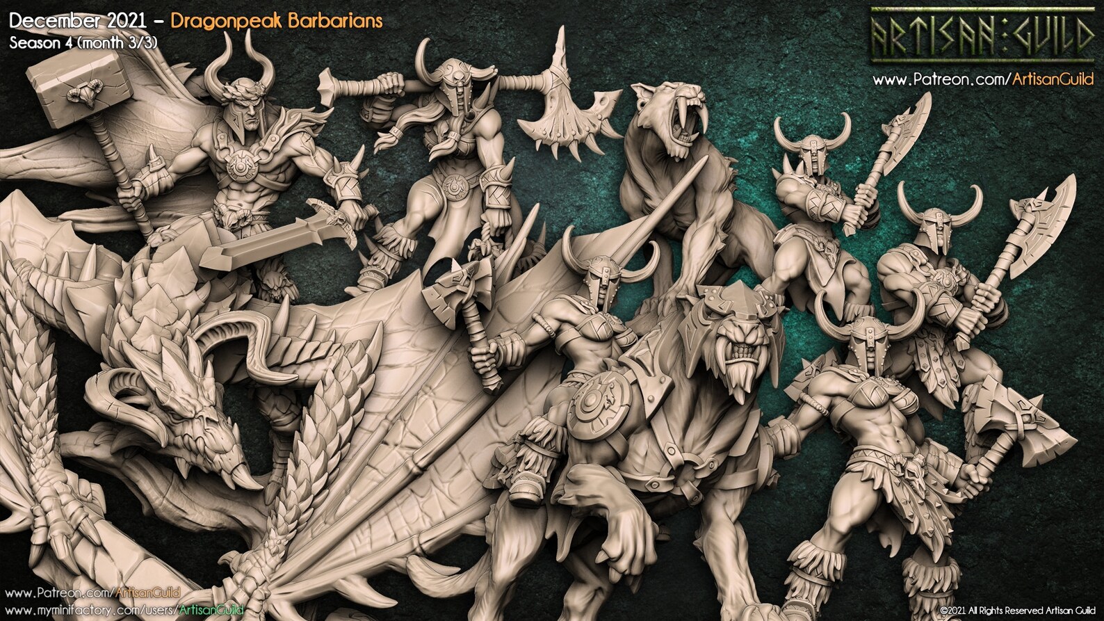 Krommir Stronghammer Male Barbarian Artisan Guild - Etsy