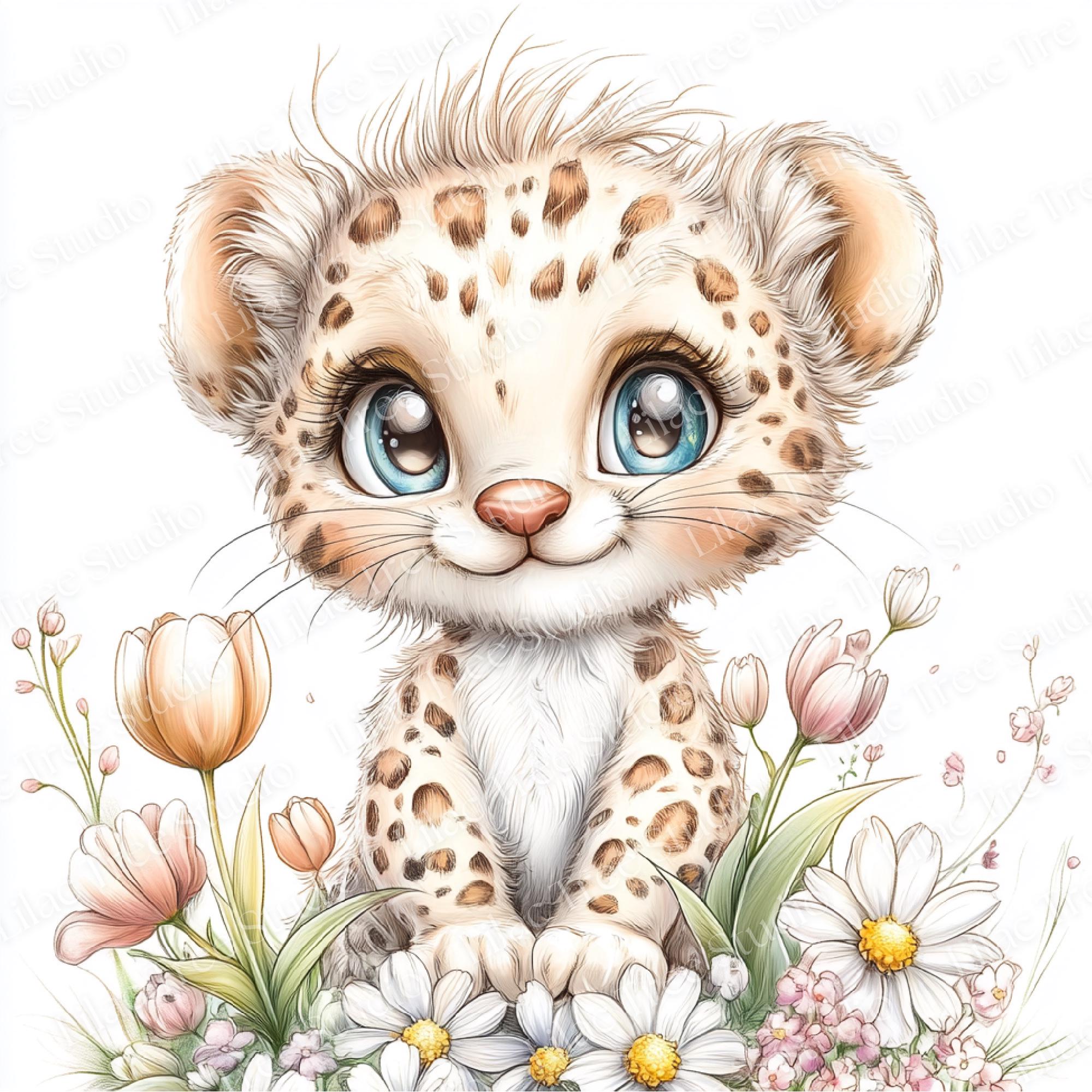 Zoo Animals PNG Clipart Bundle, High Resolution Images for Crafting and ...