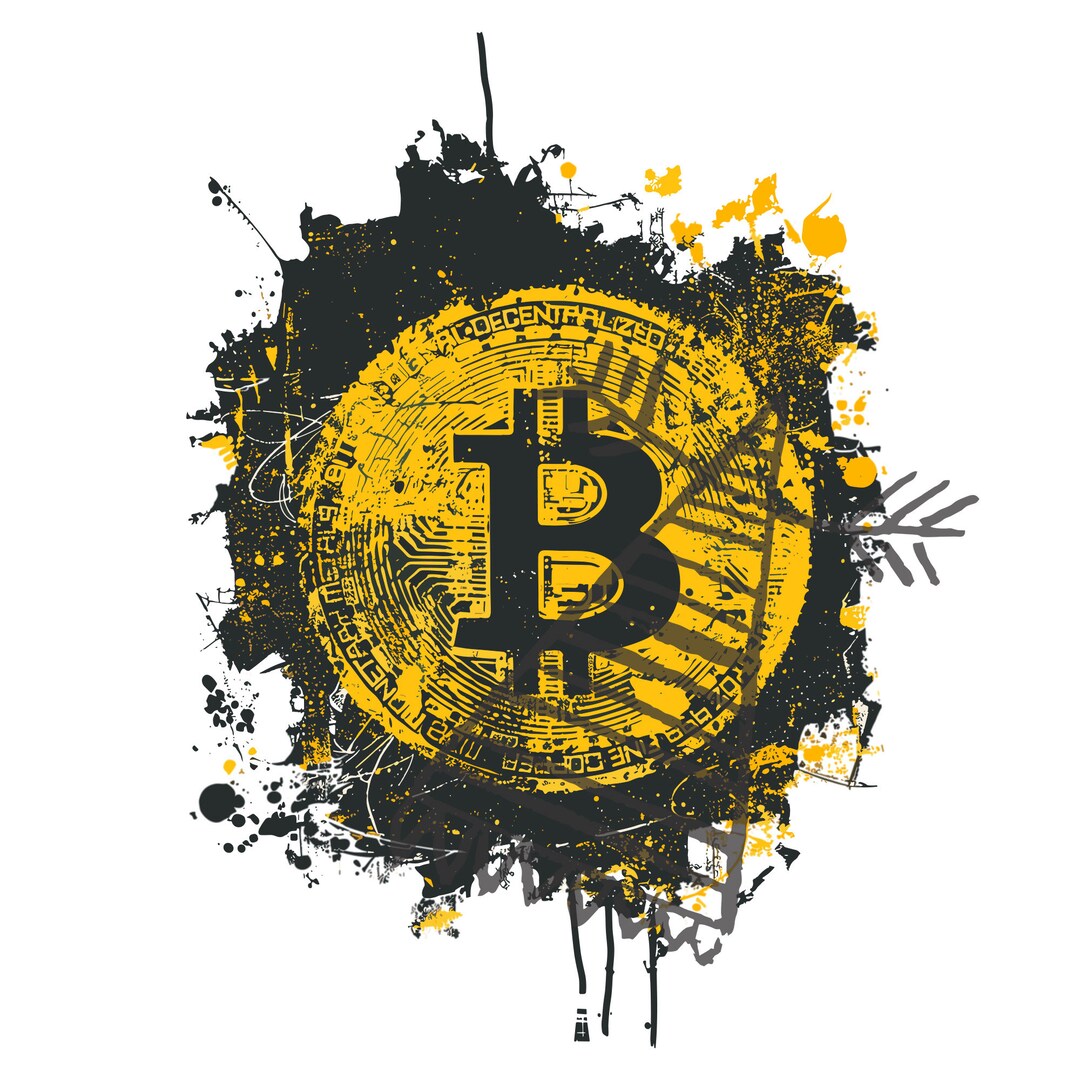 Bitcoin Cryptocurrency SVG | PNG, PSD Digital File | Crypto Icon | High ...