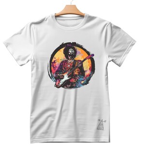 Jimi Hendrix Guitar SVG, Rock Star PNG, PSD Digital File | Music High ...