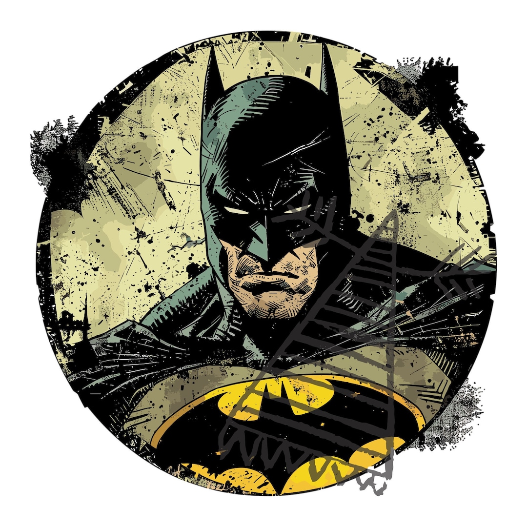 Batman Design SVG Gotham PNG, PSD Digital File High-quality Artwork for ...