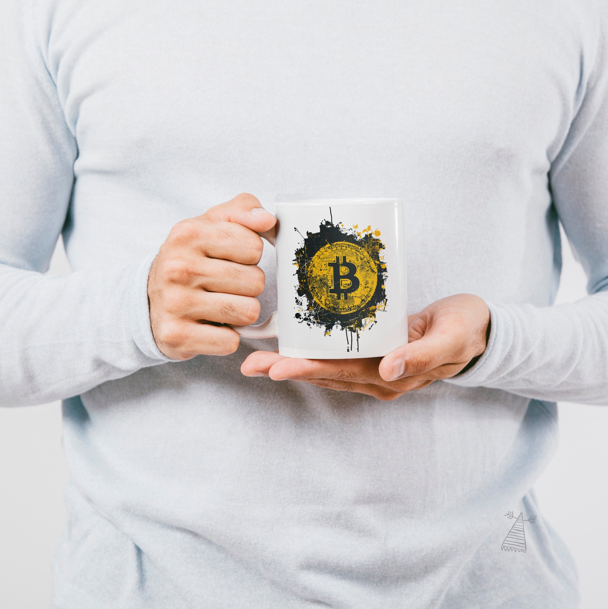 Bitcoin Cryptocurrency SVG PNG, PSD Digital File Crypto Icon High ...