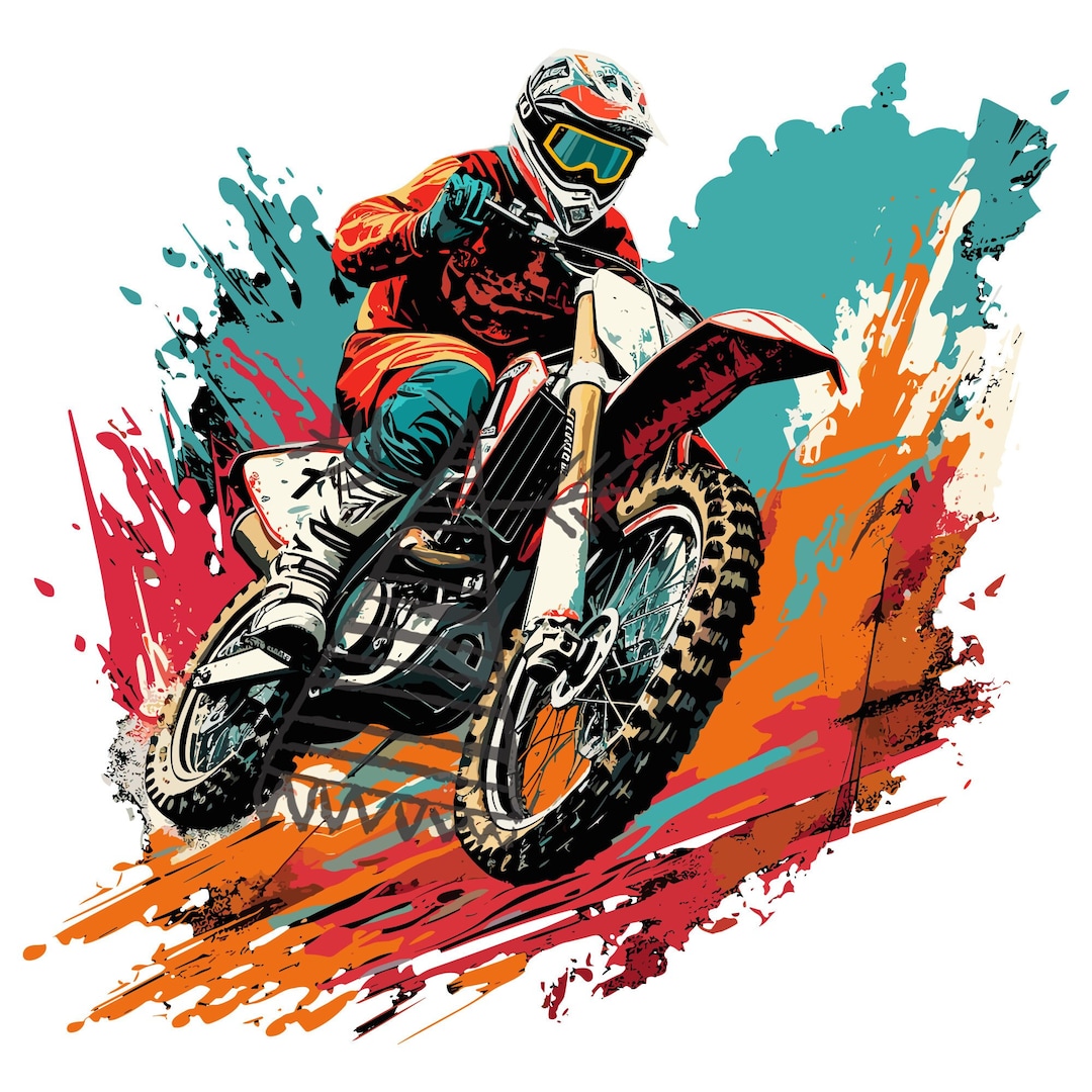 Dirt Bike Svg | Race PNG | Gear up for Adventure With T-shirts ...