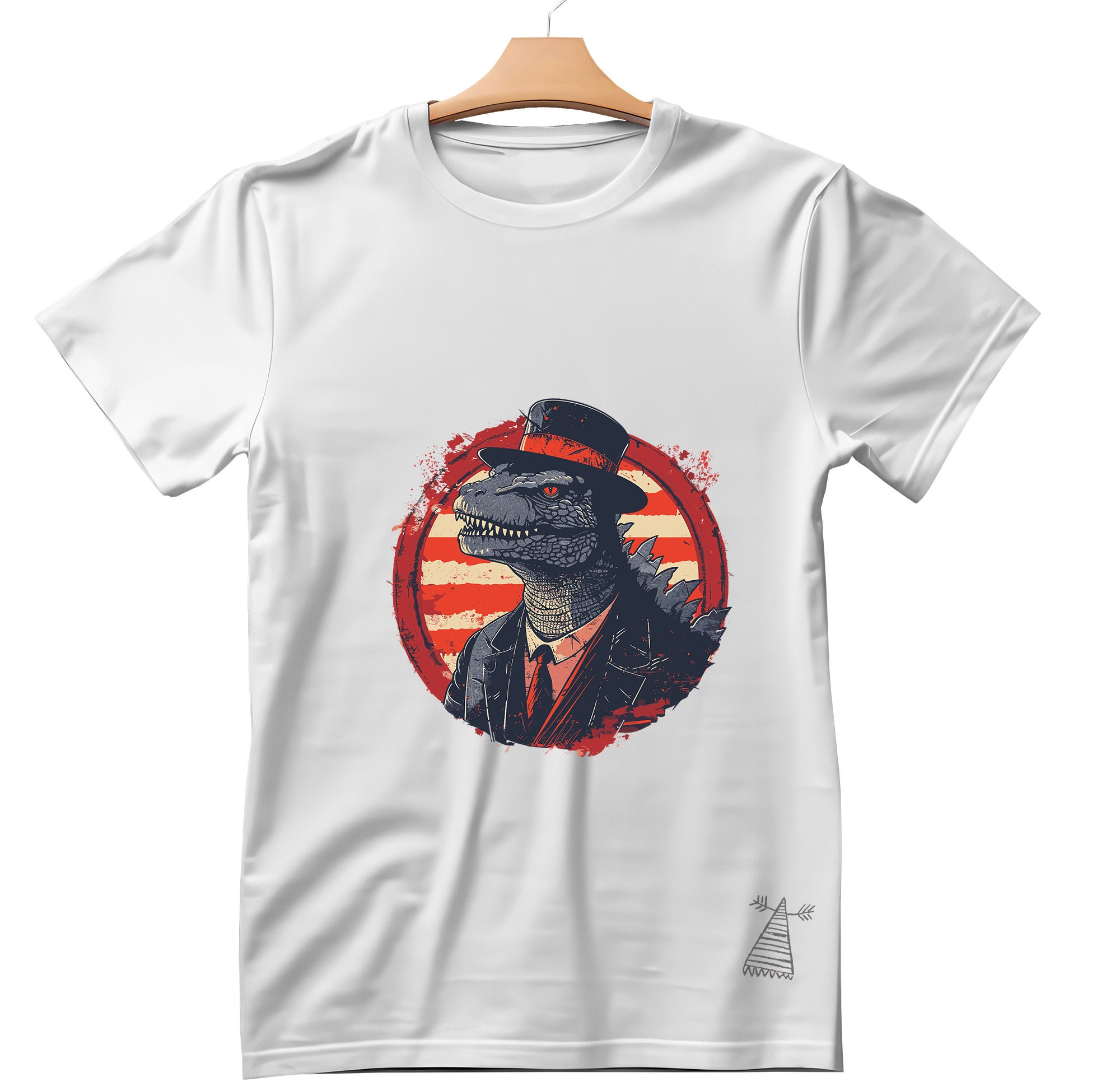 Gangster Godzilla SVG | PNG, PSD Digital File | High-quality Artwork ...