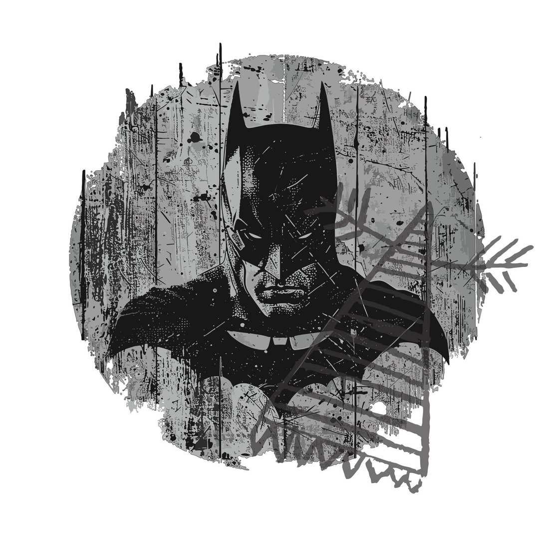 Design Batman SVG Gotham PNG, PSD Digital File High-quality Artwork for ...
