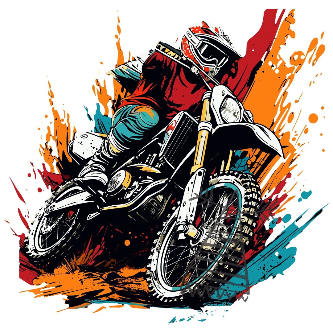 Motorcycle PNG| Enduro SVG | Gear up for Adventure With T-shirts ...