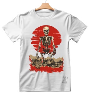 Apocalyptic Skeleton SVG | Dystopian Skull Art PNG, PSD Digital File ...