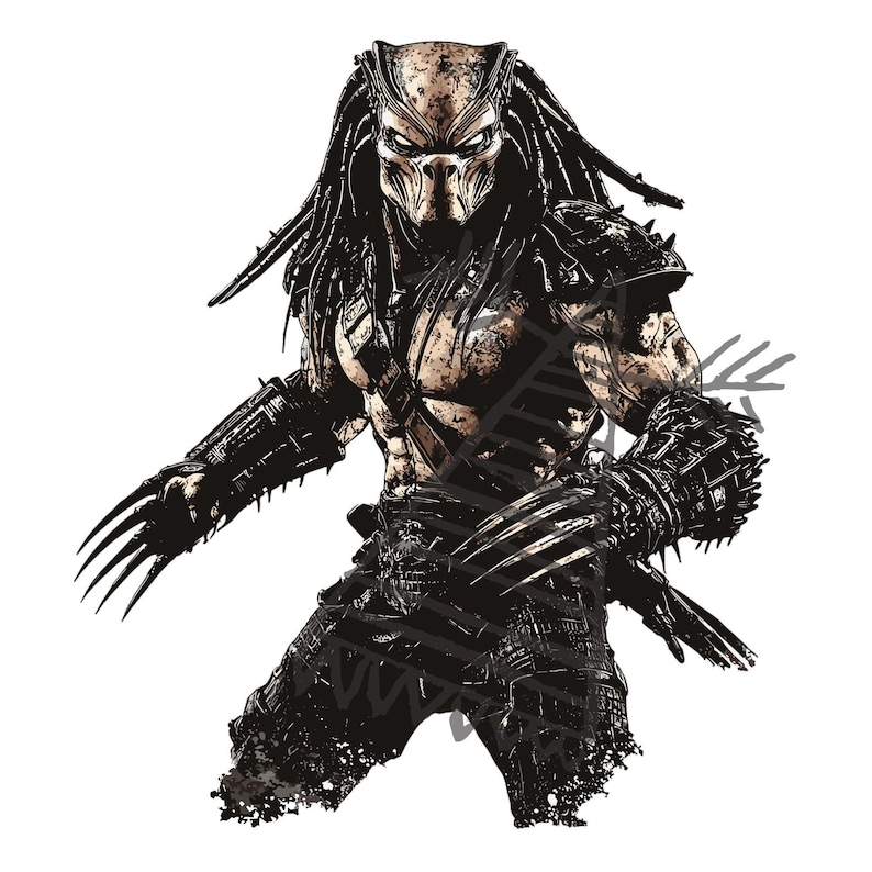 Predator Design Artwork | High-quality PNG, SVG, PSD (digital File) - Etsy