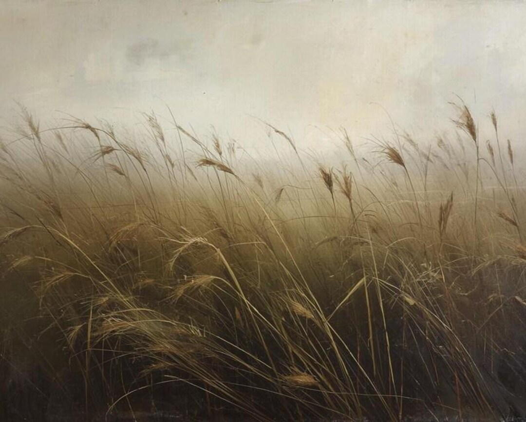 Golden Grass Field Print (digital Download) - Etsy