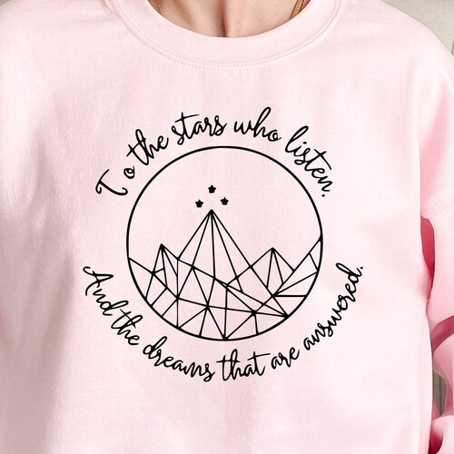 Night Court Sweatshirt ACOTAR Sweater Velaris Sweatshirt - Etsy