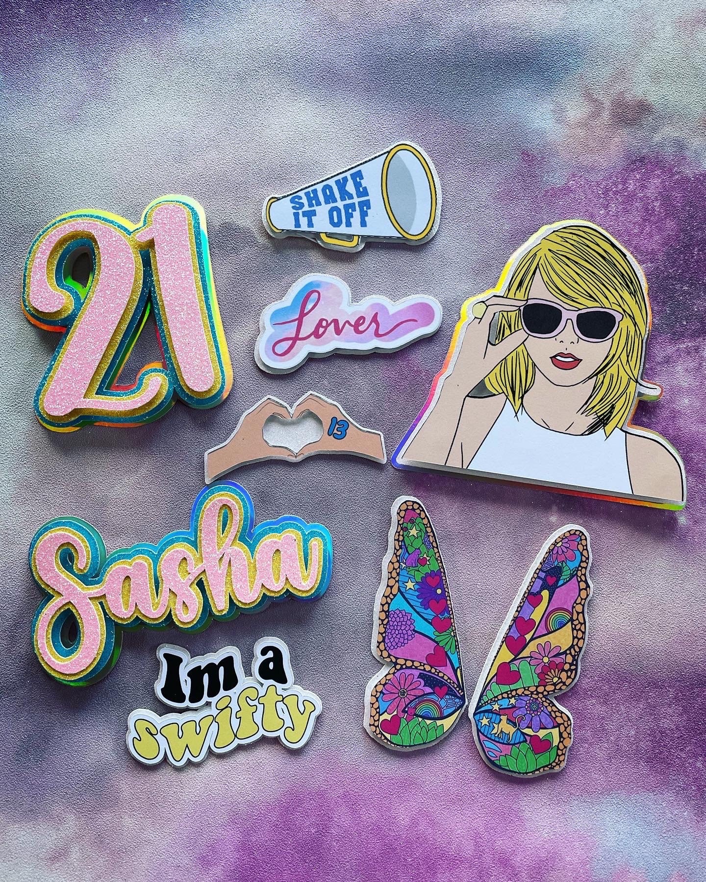 Taylor Swift Cake Topper Set! Birthday / Personalised / Custom ...