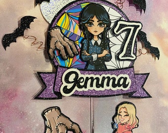 Addams Family Cake Topper - Etsy UK