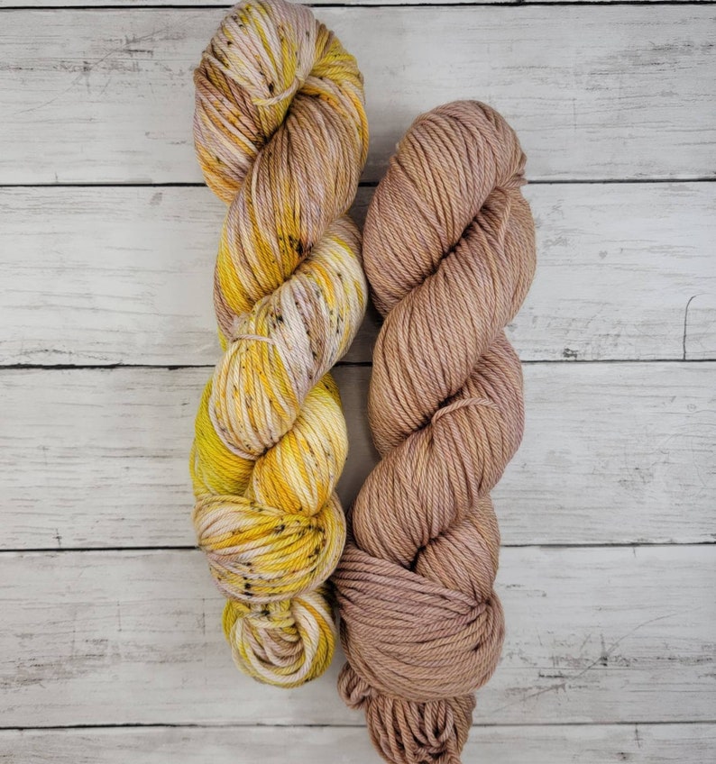 Wren September Sunflowers Worsted Weight Ready to Ship - Etsy