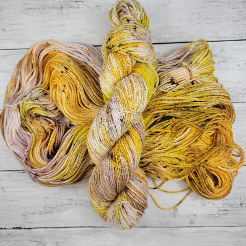 Wren September Sunflowers Worsted Weight Ready to Ship - Etsy