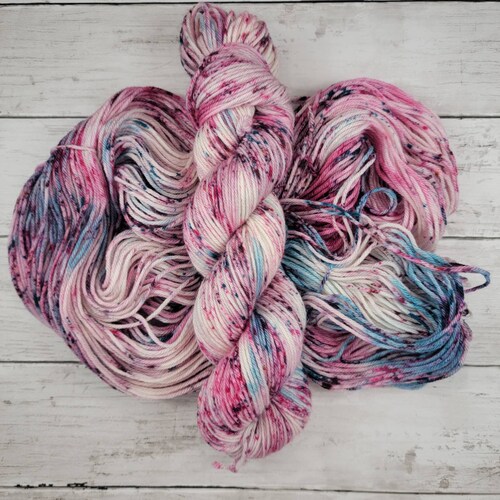 Hand Dyed Yarn Superwash Merino Wool Green Yellow Orange - Etsy