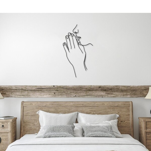 Metal Praying Hands Wall Art - Etsy
