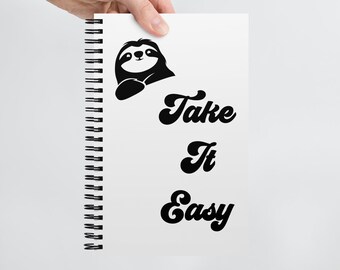 Take It Easy Sloth - Etsy