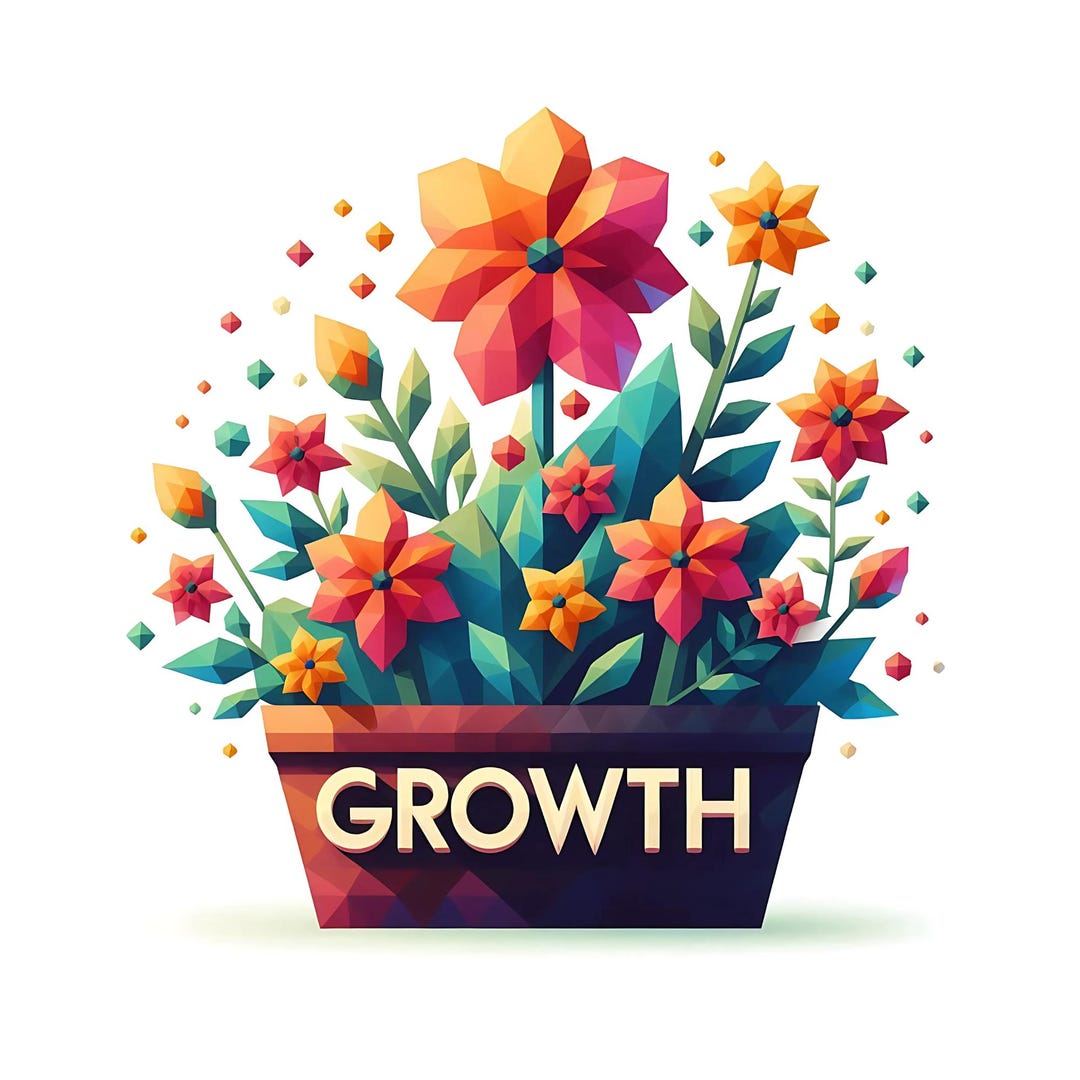 TRANSPARENT Growth Floral Words PNG Clipart, Mindset Colorful Quote ...