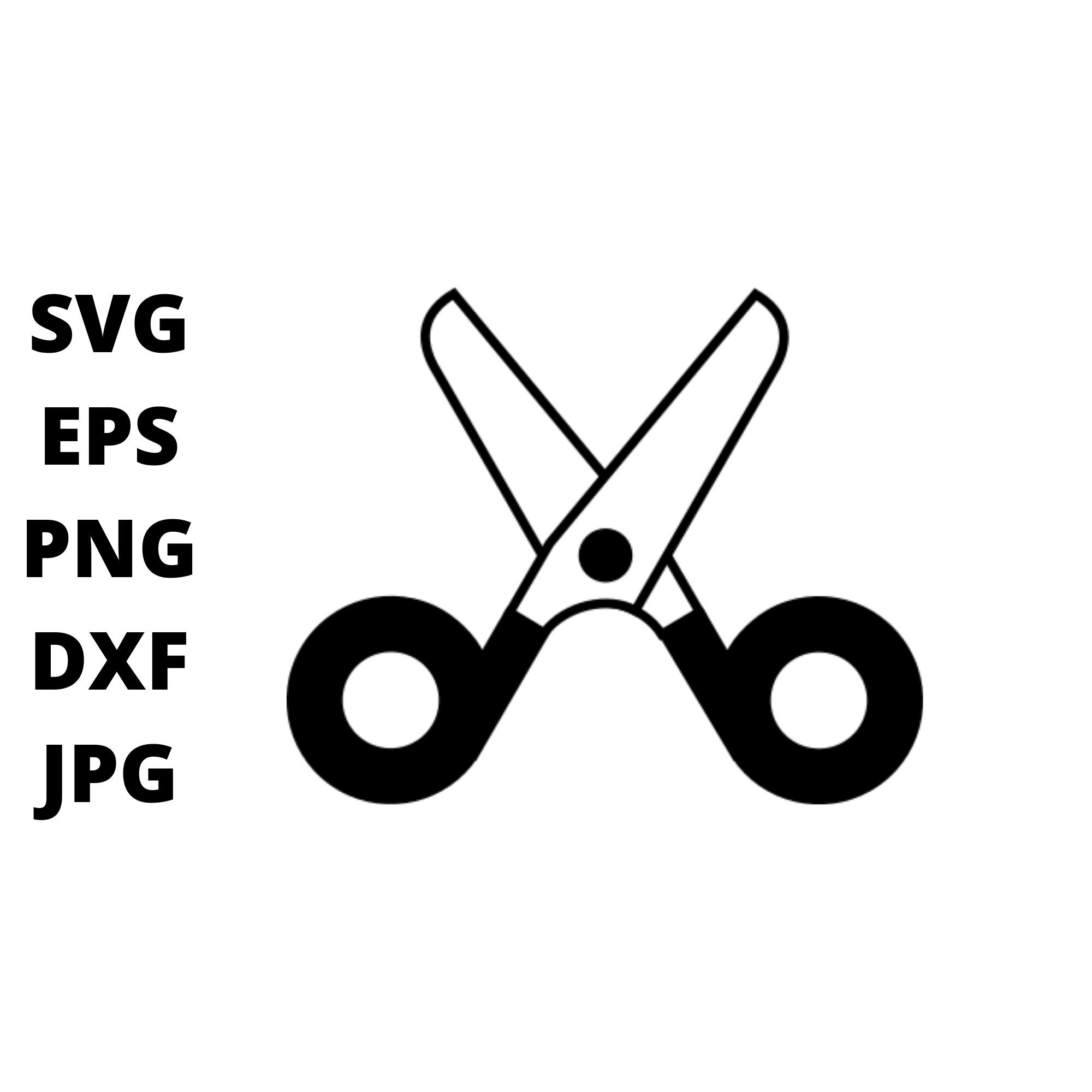 Scissors Clip Art Black And White