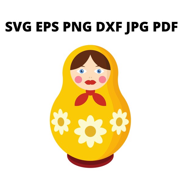 Matryoshka Clipart - Etsy