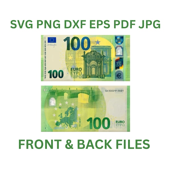 100 Euro Digital - Etsy UK