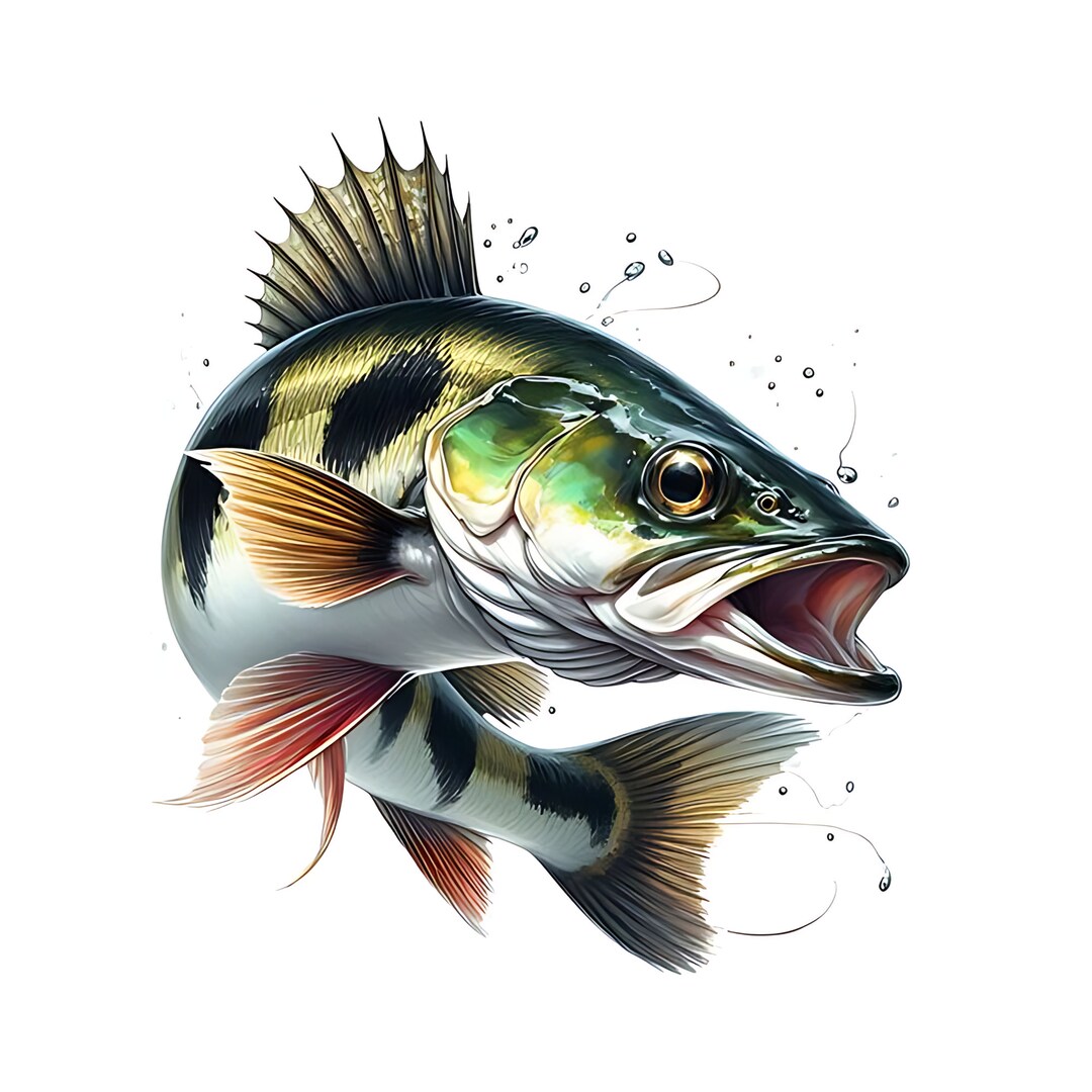 Zander Fish PNG Clipart, Zander Fishing Angler PNG Download, Zander ...