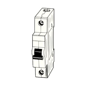 Circuit Breaker SVG Clipart, Electricity Switch Digital Download ...