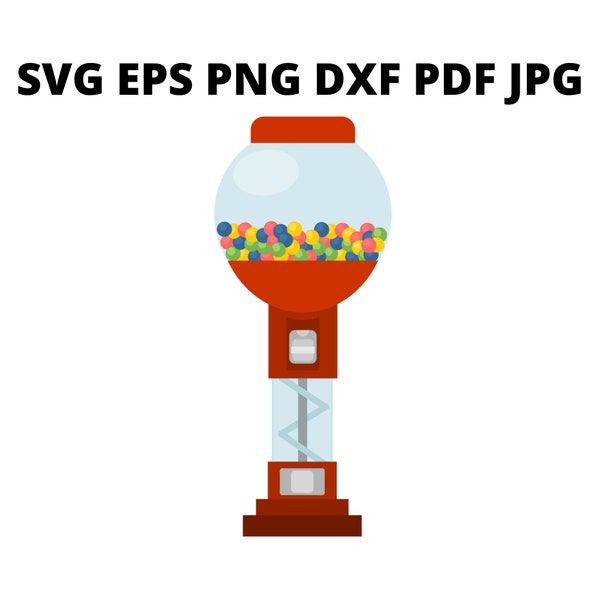 Vending Machine Vector Svg - Etsy