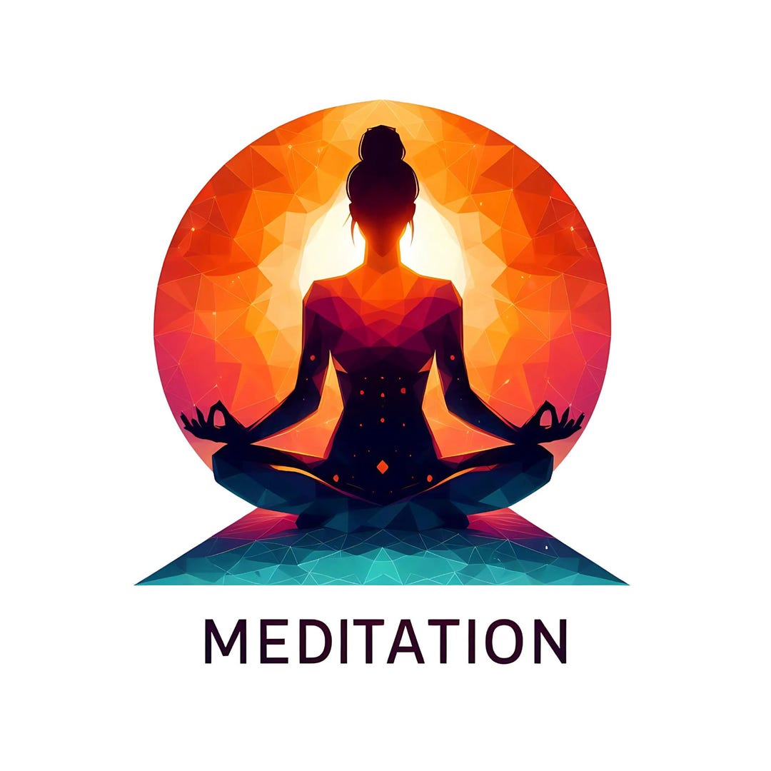 TRANSPARENT Meditation Word PNG Clipart, Meditating Woman PNG Download ...