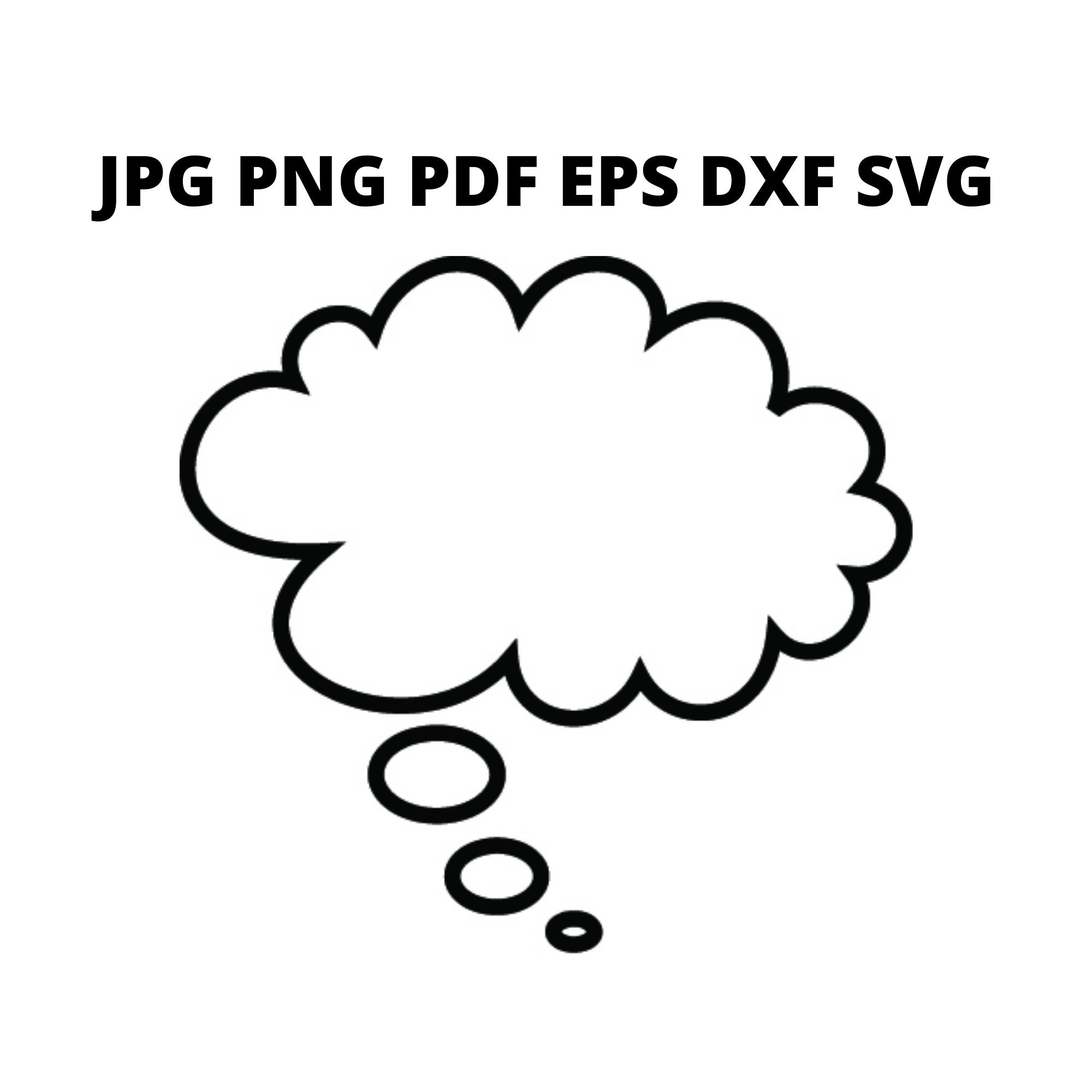 Girl Thinking Bubble Clipart