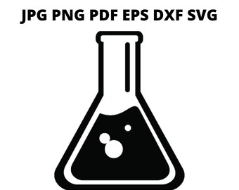 Science Flask Png - Etsy