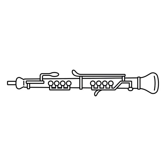 Oboe Drawing
