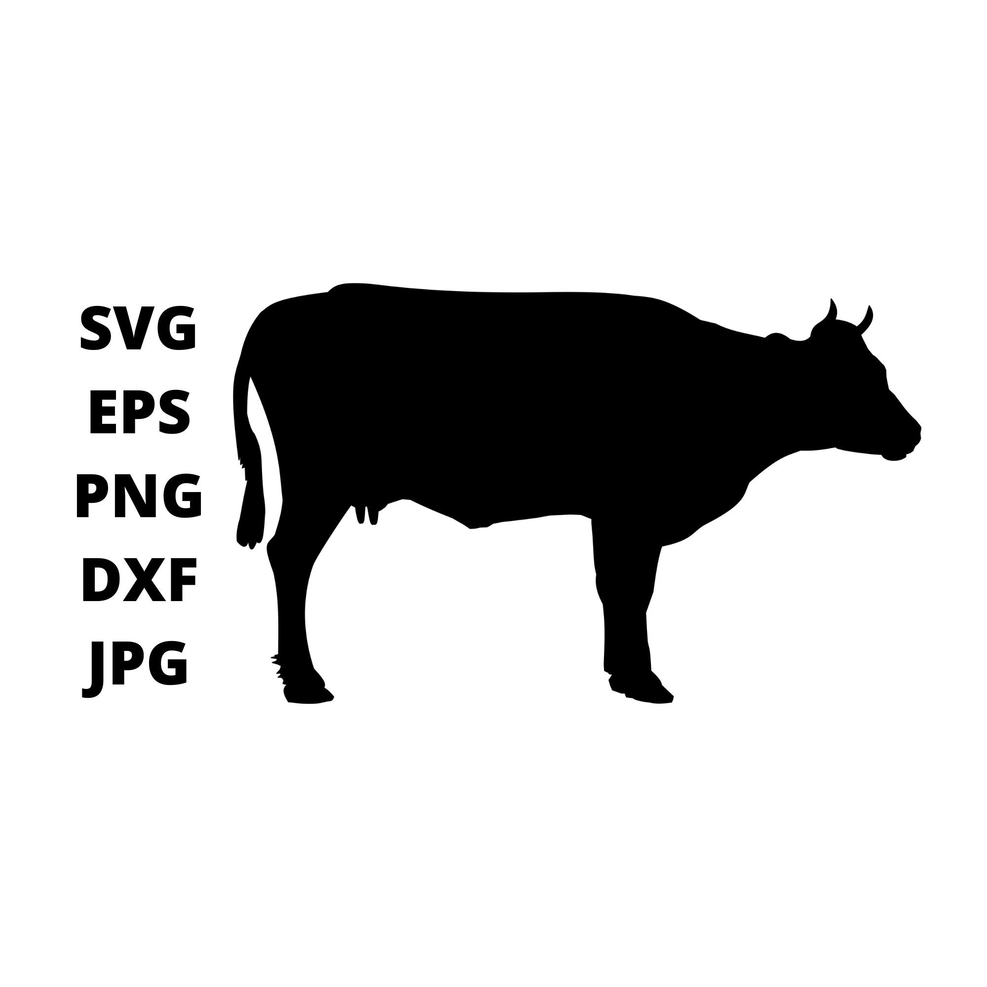 Cow Silhouette Png Cow Silhouette PNGs For Free Download