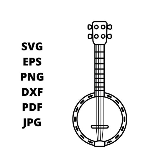 Bluegrass Band Silhouette Clipart