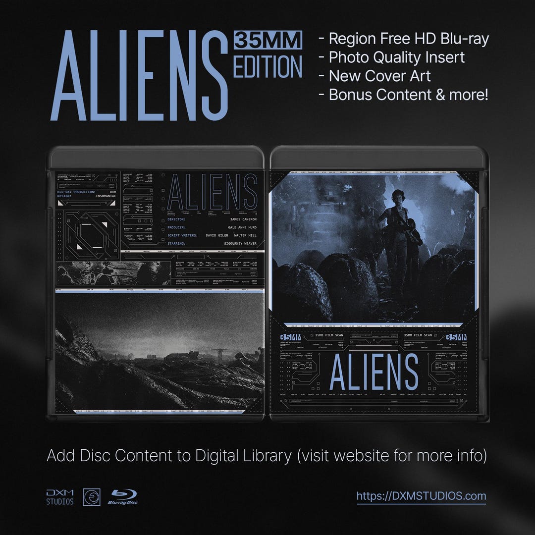 Aliens 35mm (blu-ray) - Etsy
