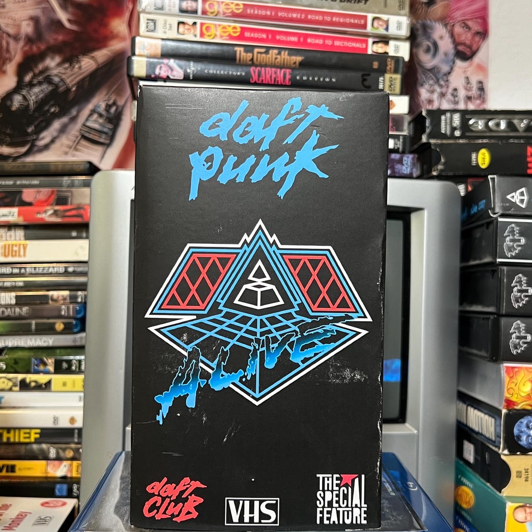 Daft Punk Alive 2007 (VHS) - Etsy